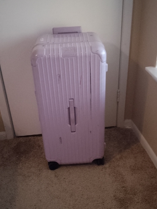 The Unbranded Brand | Bags | Lilac Verticalrib Spinner Suitcase | Poshmark